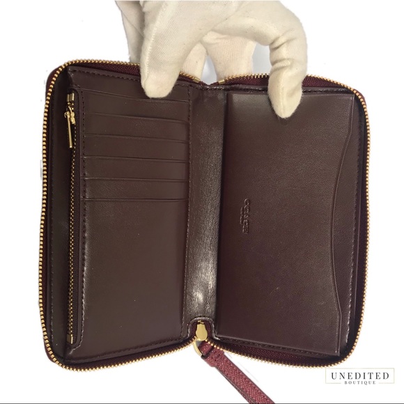 Coach | Bags | Nwt Coach Phone Wallet In Star Glitter | Poshmark